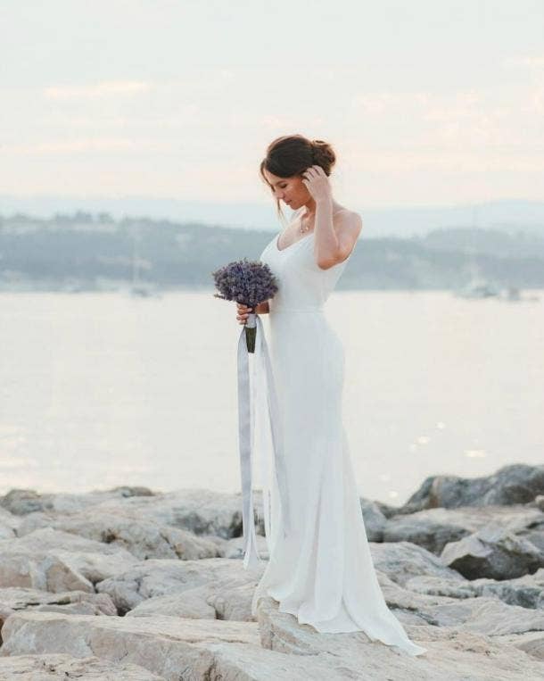 20 Best Simple Wedding Dresses And Styles For All Budgets Yourtango